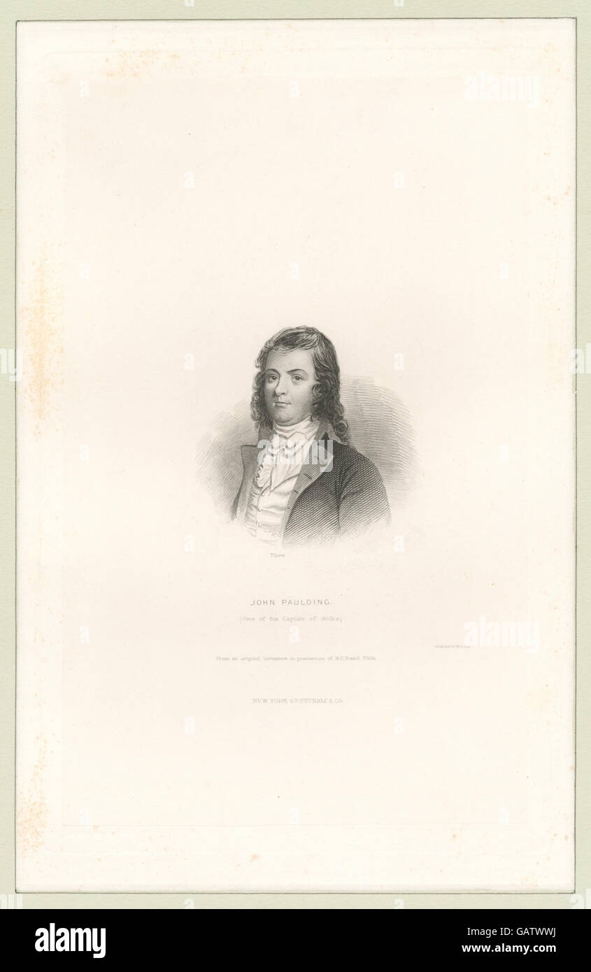 Major andre capture hi-res stock photography and images - Alamy