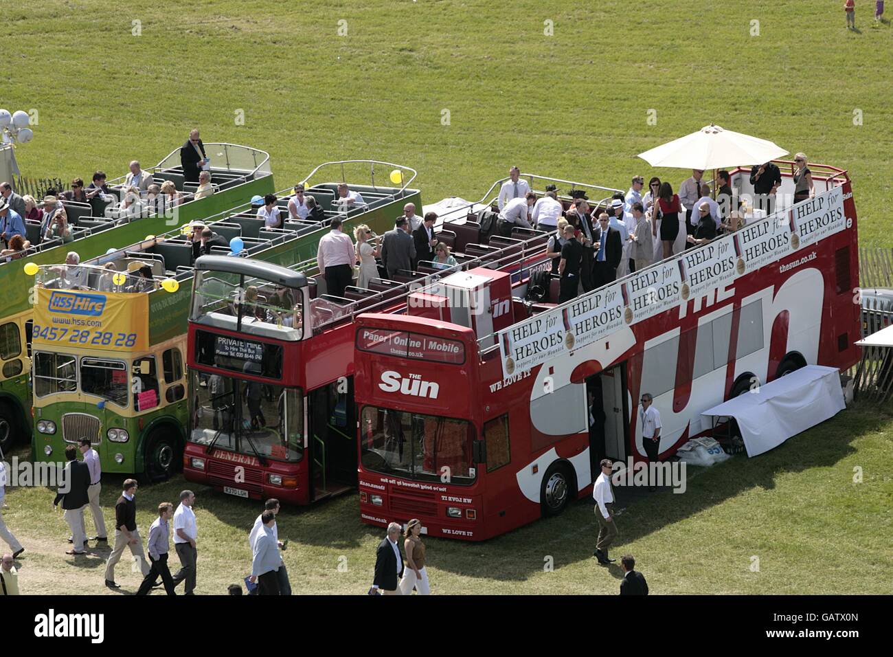 A general view of the Sun Bus at the Lonsdale Enclosure Stock Photo - Alamy