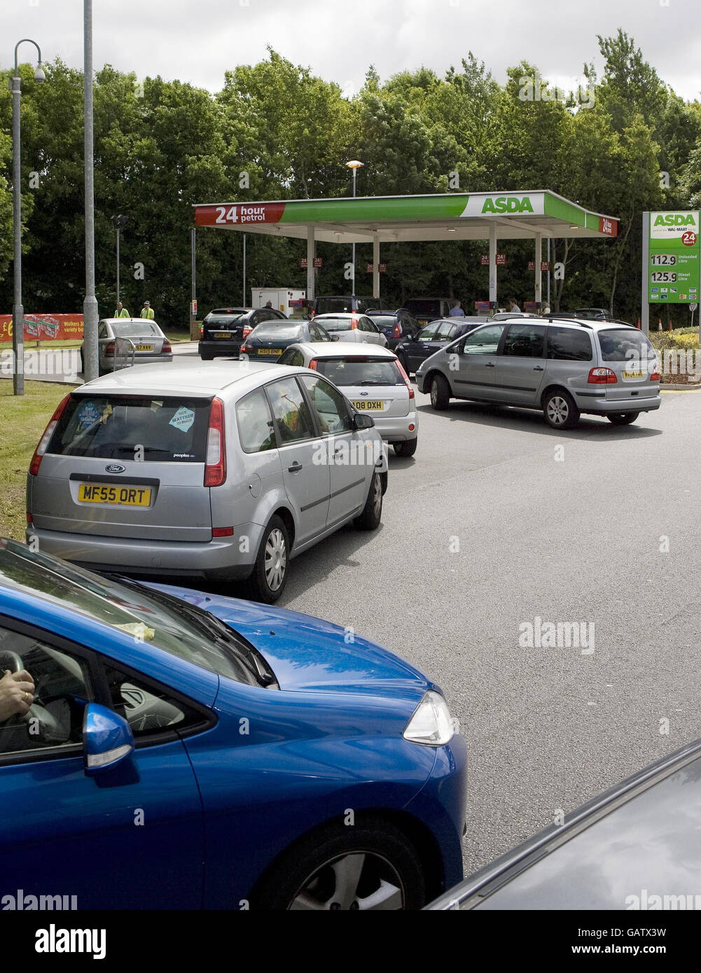 Asda petrol tanker hi-res stock photography and images - Alamy