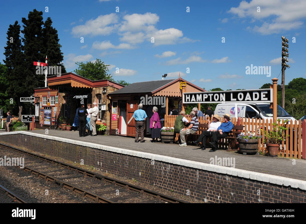 Transport - Rail Heritage Lines - Hampton Loade - 2008 Stock Photo - Alamy