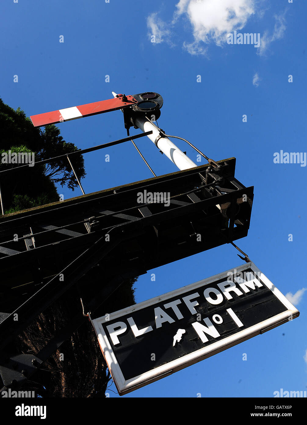 General View of Hampton Loade Train Station. Hampton Loade is a station ...