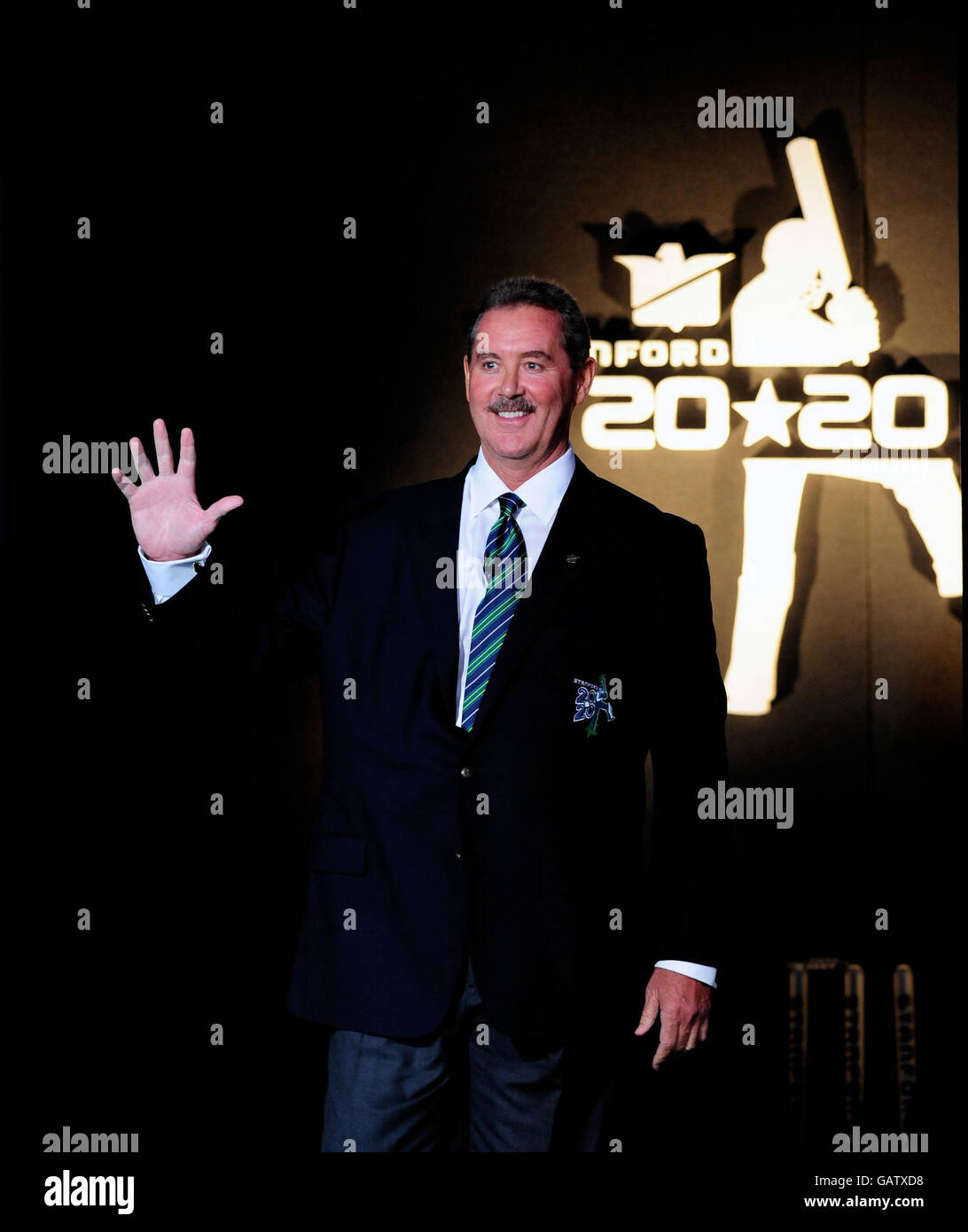 Sir allen stanford press conference lords hi-res stock photography and ...