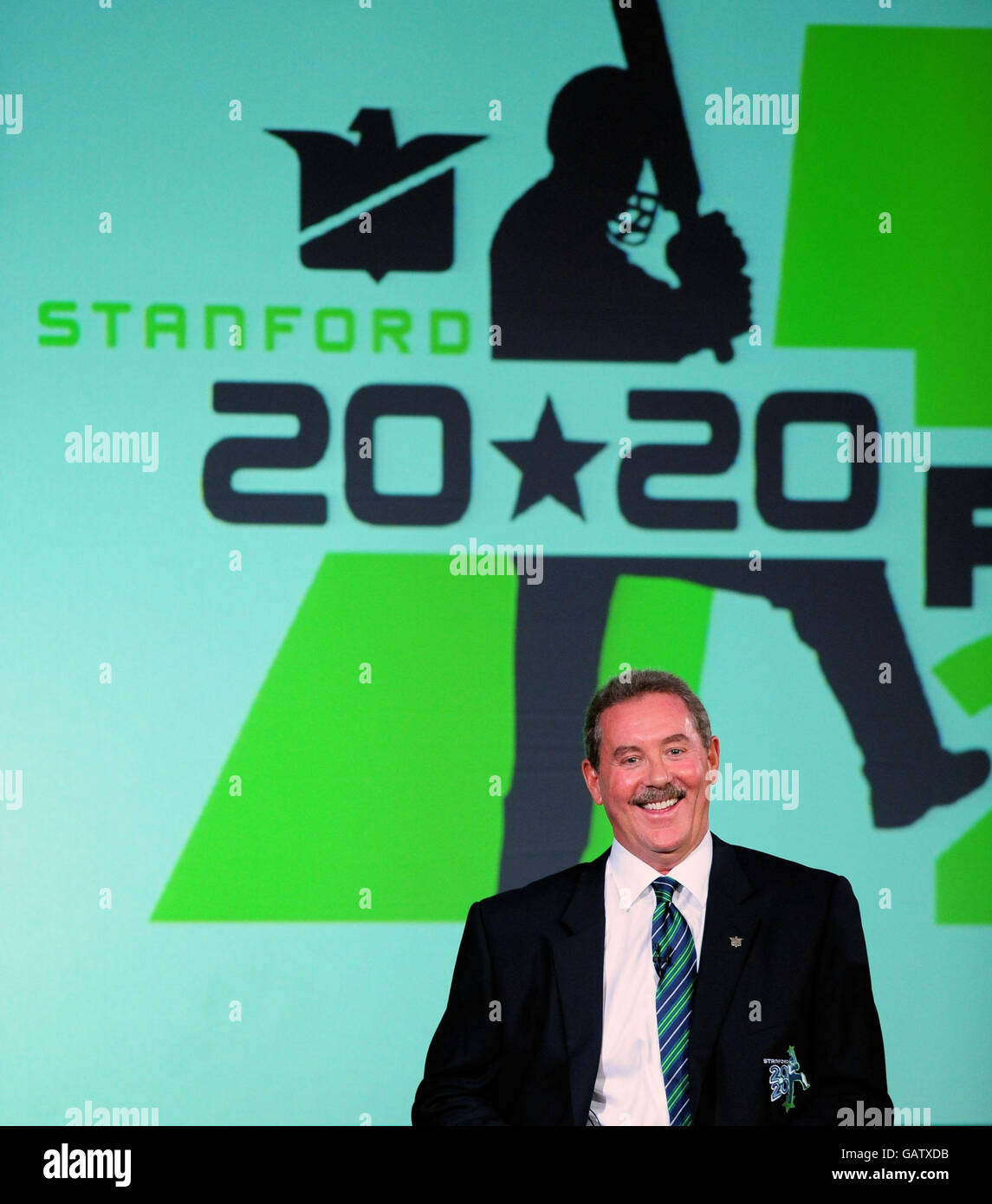 Sir Allen Stanford during a press conference at Lord's, London Stock ...