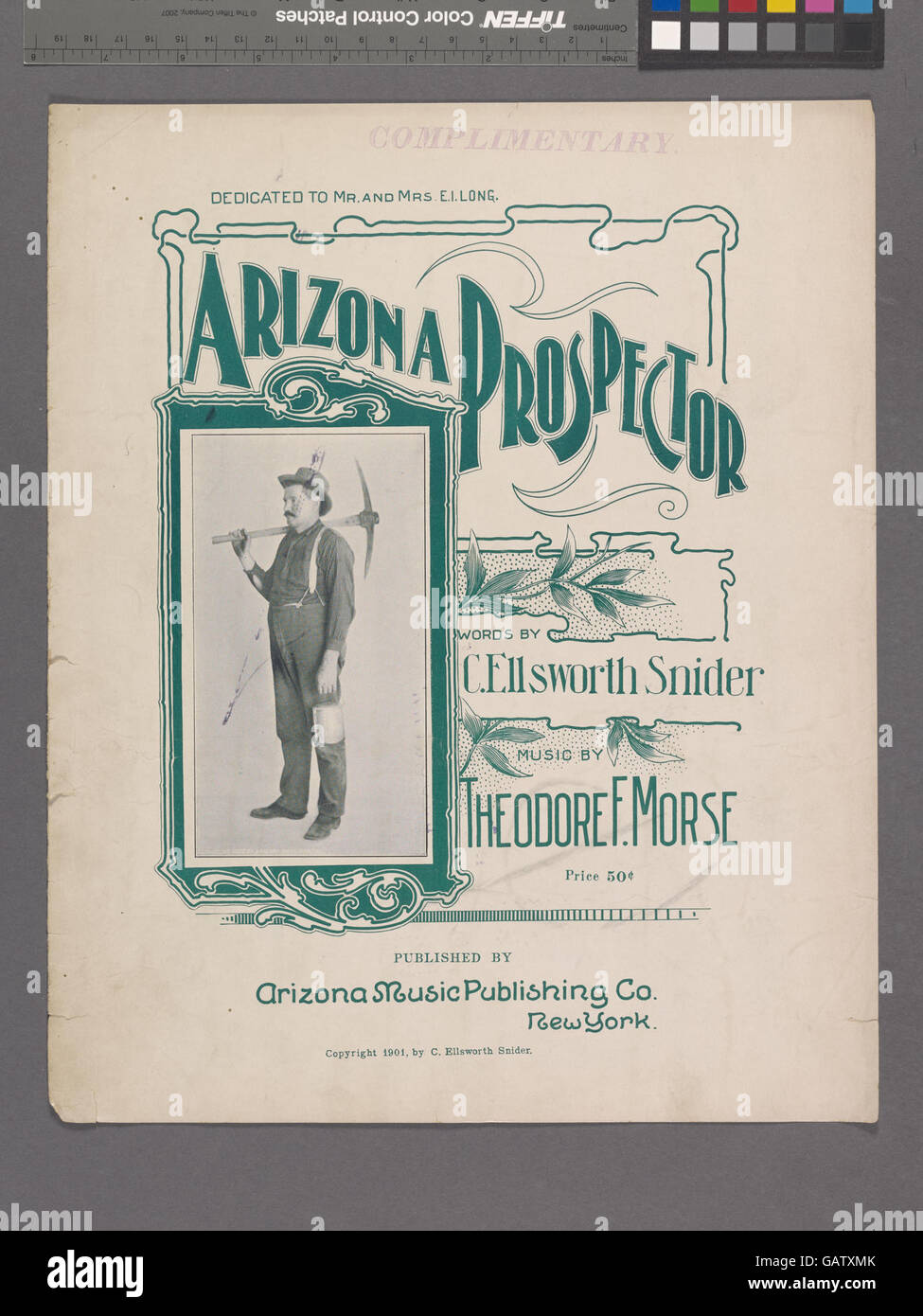 This image features a prospector from Arizona, showcasing the rugged ...