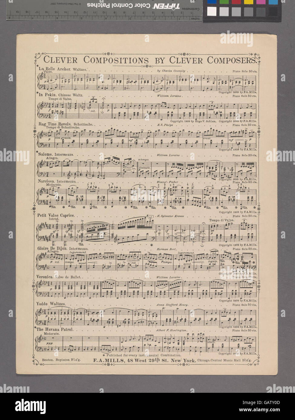 A song from the early 20th century featuring a lighthearted story about ...
