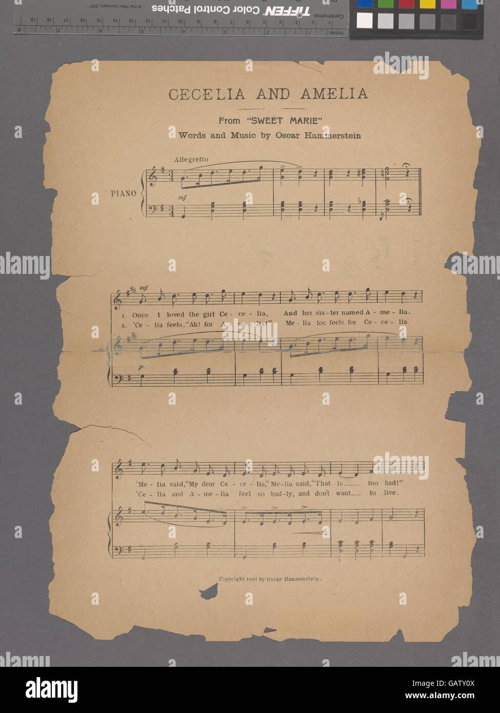 Cecelia and Marie may refer to two individuals, possibly depicted in a ...