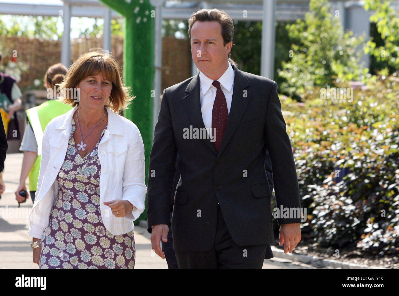 David Cameron at the Eden Project Stock Photo - Alamy