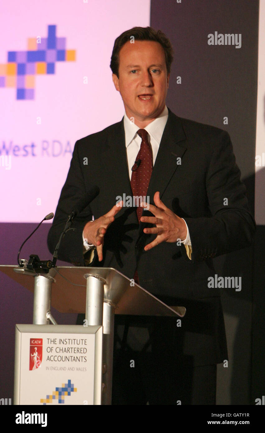 David Cameron at the Eden Project Stock Photo - Alamy
