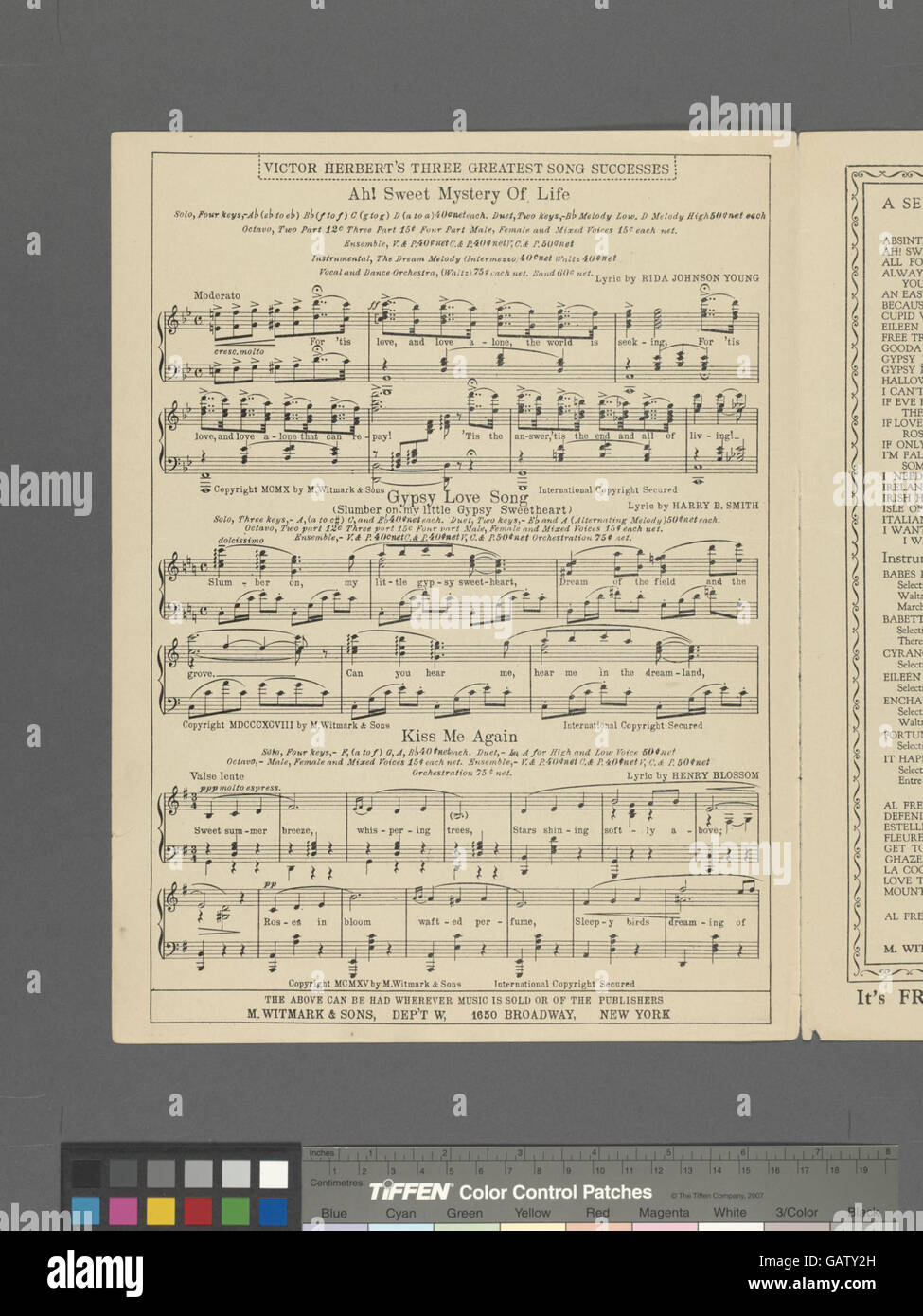 'Gypsy love song' likely refers to a romantic, melodic piece inspired ...