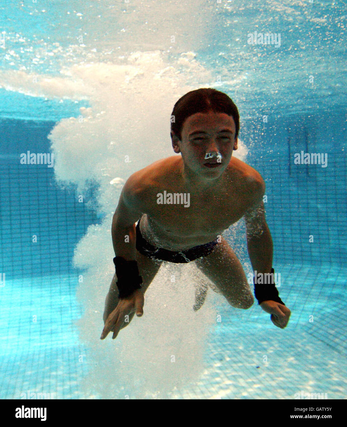 Olympics - Diving - Tom Daley Press Day - Central Park Pools Stock ...