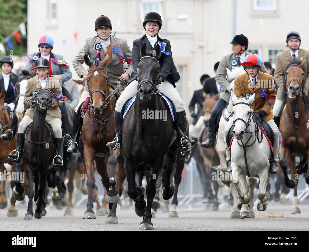 One of the oldest Common Riding's is held in Selkirk, Scottish Borders ...