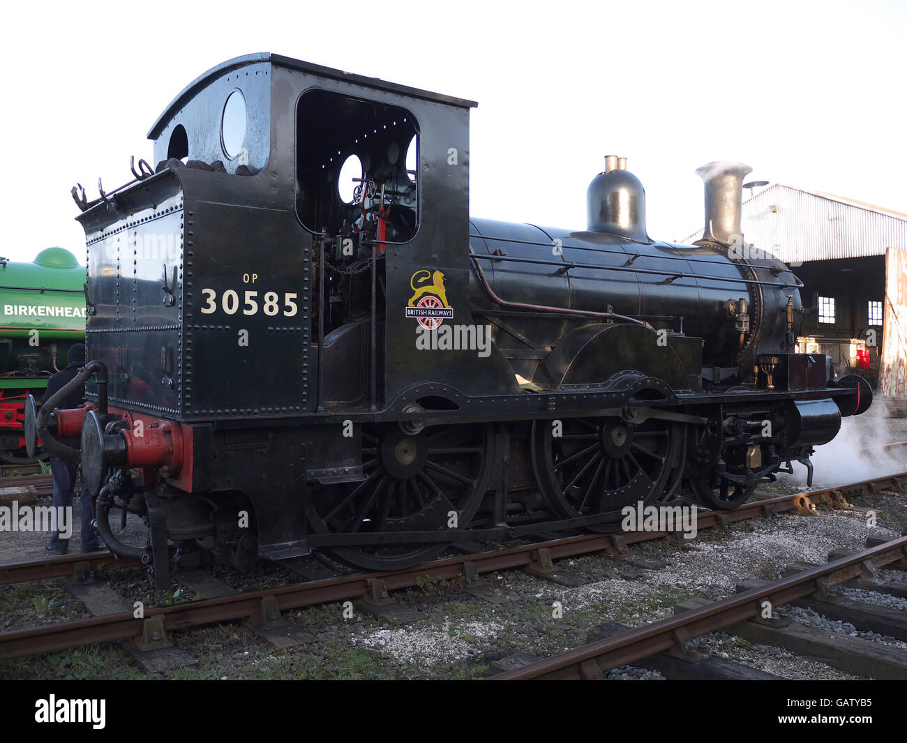 Bayer peacock ltd 2 4 0wtsteam locomotive hi-res stock photography and ...