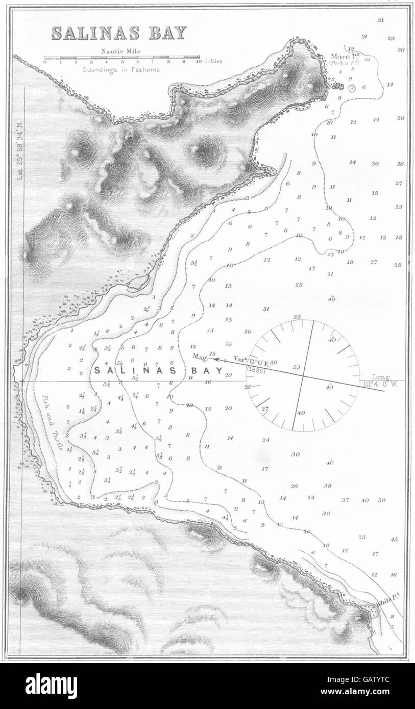 Salinas map hi-res stock photography and images - Alamy