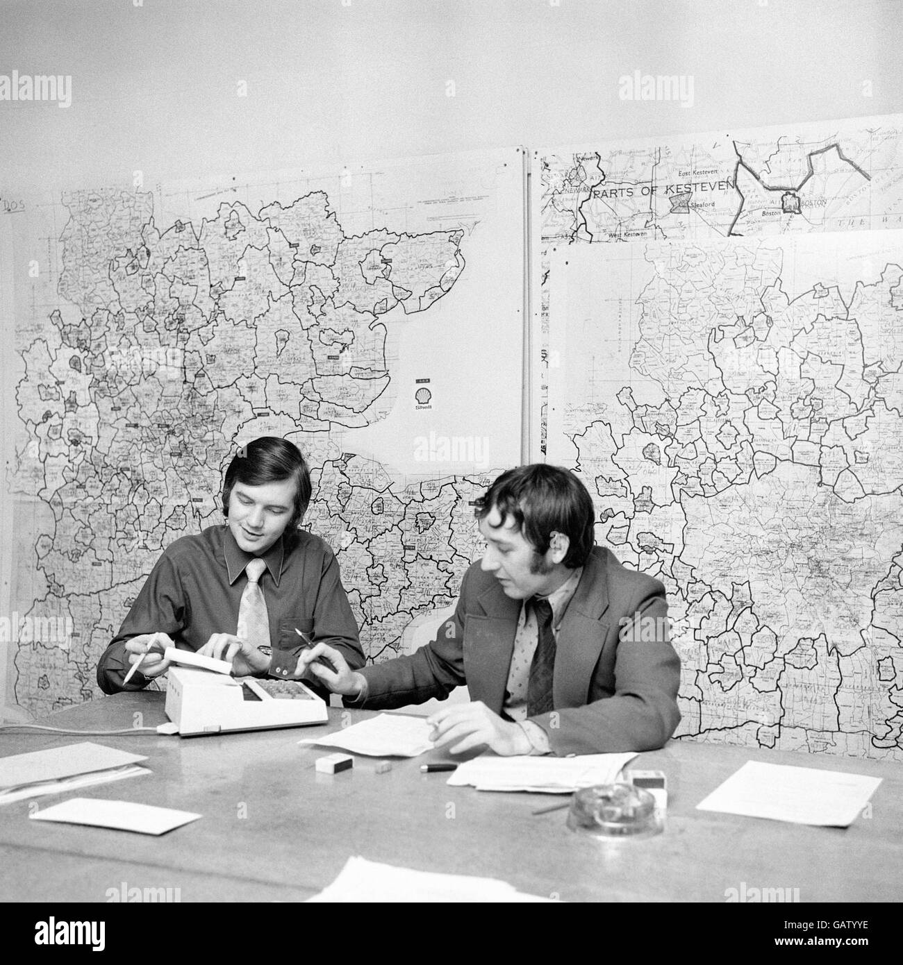 1973 map hi-res stock photography and images - Alamy