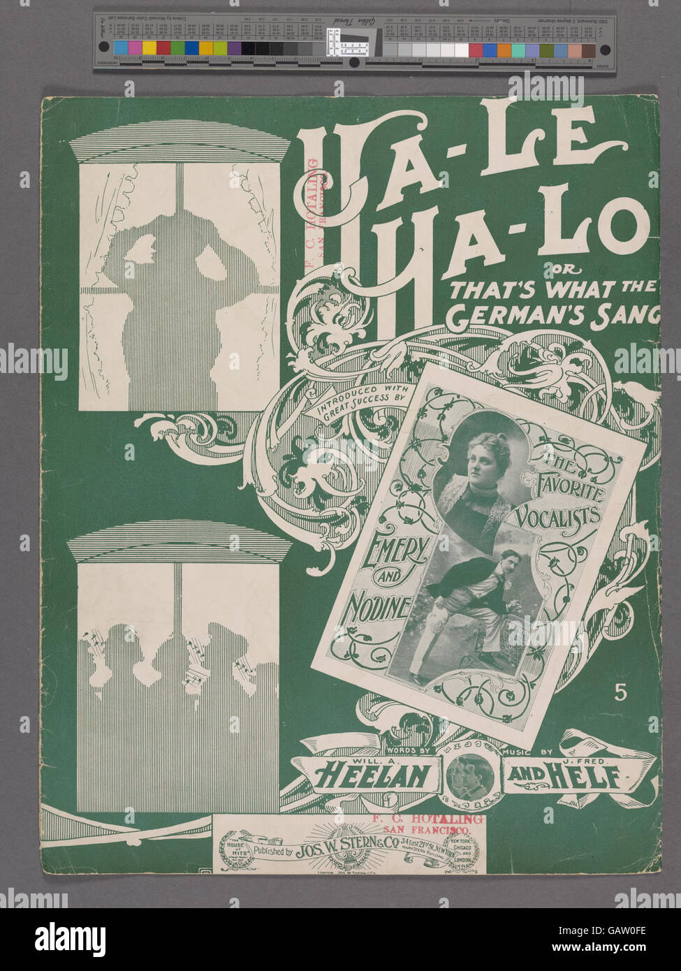 A reference to a song or chant that was popular among Germans, possibly ...