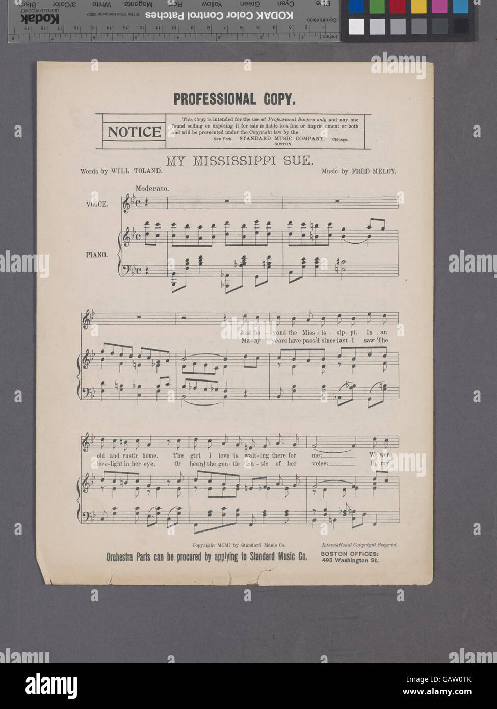 'My Mississippi Sue' is a portrayal of a character named Sue, likely ...