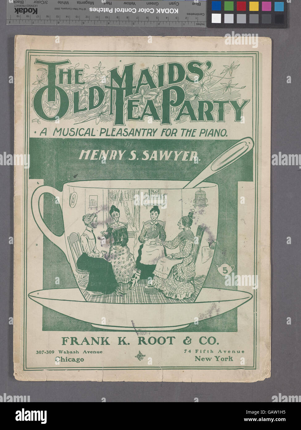 'The Old Maids’ Tea Party' likely reflects the social gatherings and ...