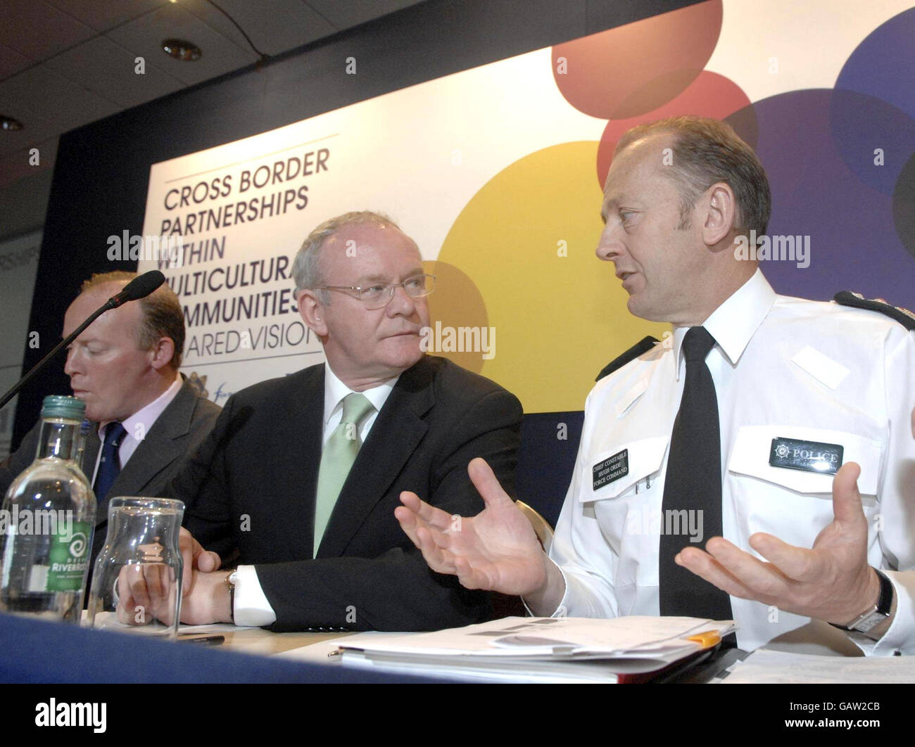 Cross-border bid to beat racism Stock Photo - Alamy