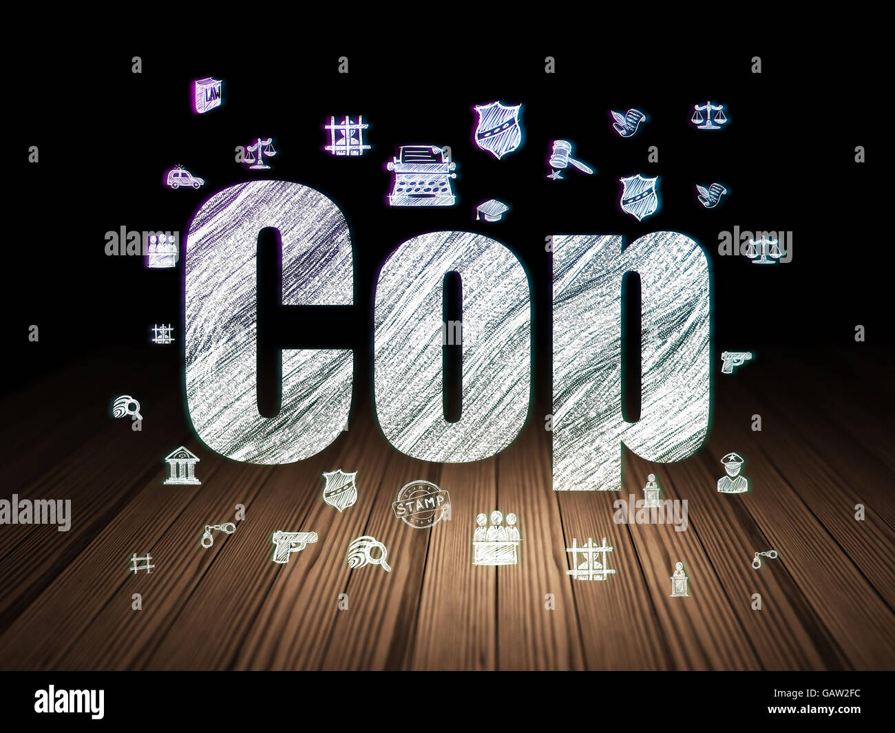 Law concept cop in hi-res stock photography and images - Alamy