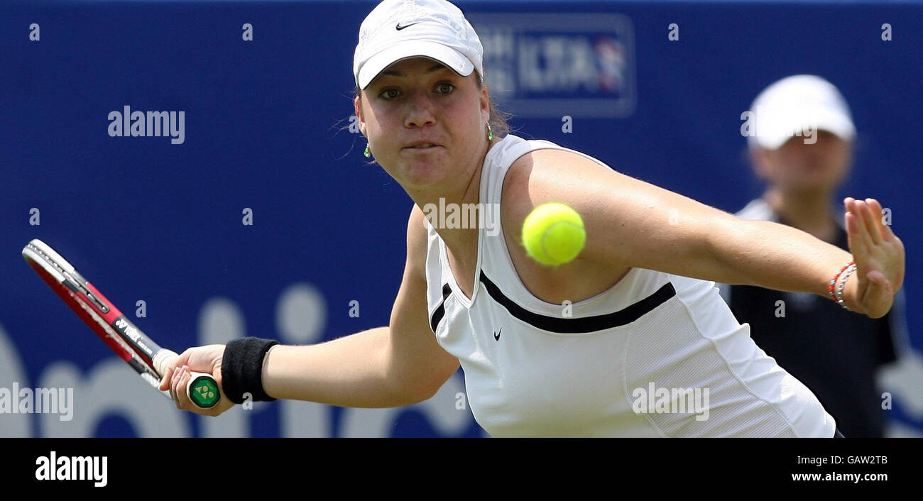 Melanie South plays Alisa Kleybanova (pictured) during the ...