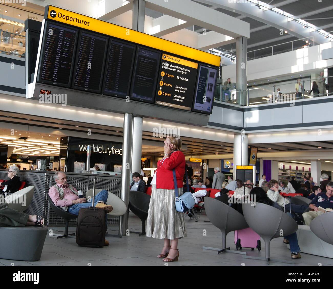 Terminal 5 Feature - Heathrow Airport Stock Photo - Alamy