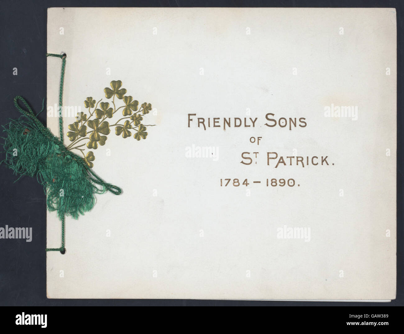 The 106th Annual Banquet hosted by the Friendly Sons of St. Patrick at ...
