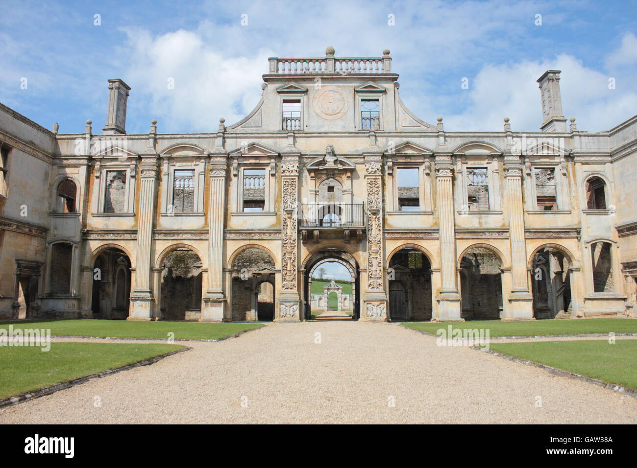 English Country House Ruin High Resolution Stock Photography and Images ...