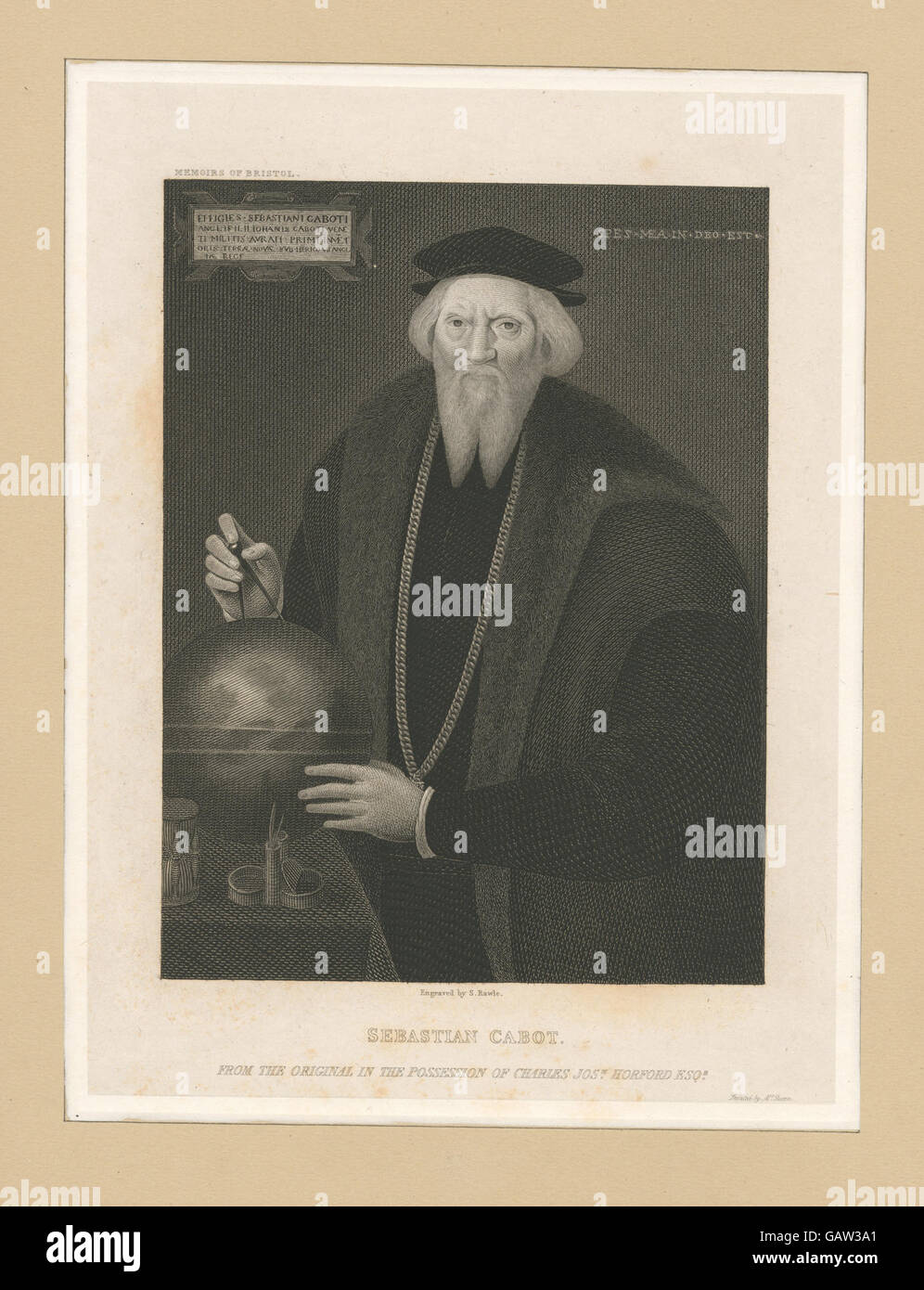 Sebastian Cabot, an Italian explorer and navigator, known for his ...