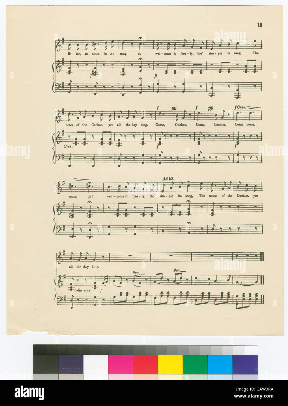Cuckoo's notes ( Hades-454125-1700831 Stock Photo - Alamy