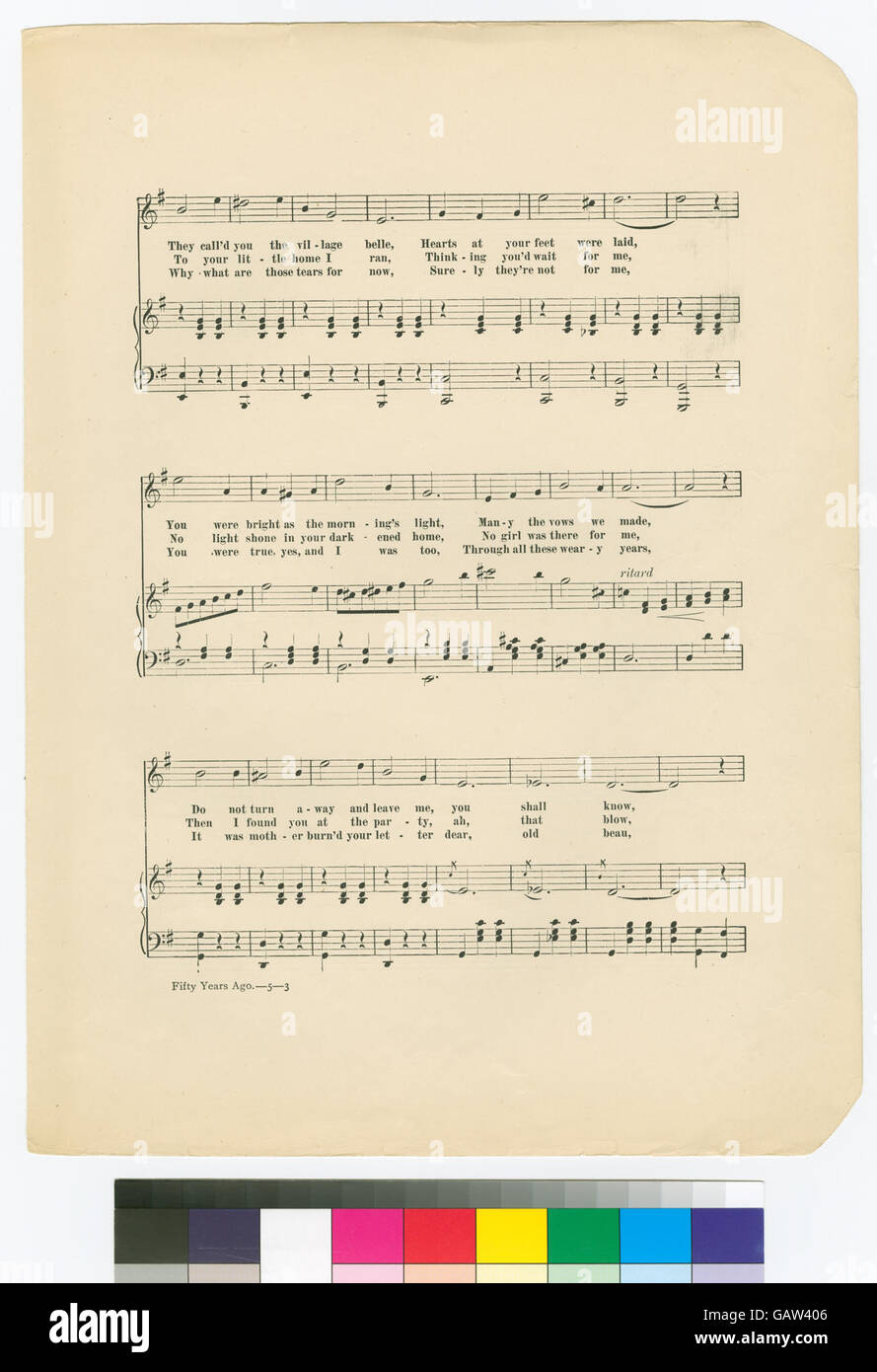 'Fifty Years Ago' reflects on a momentous occasion or period in the ...