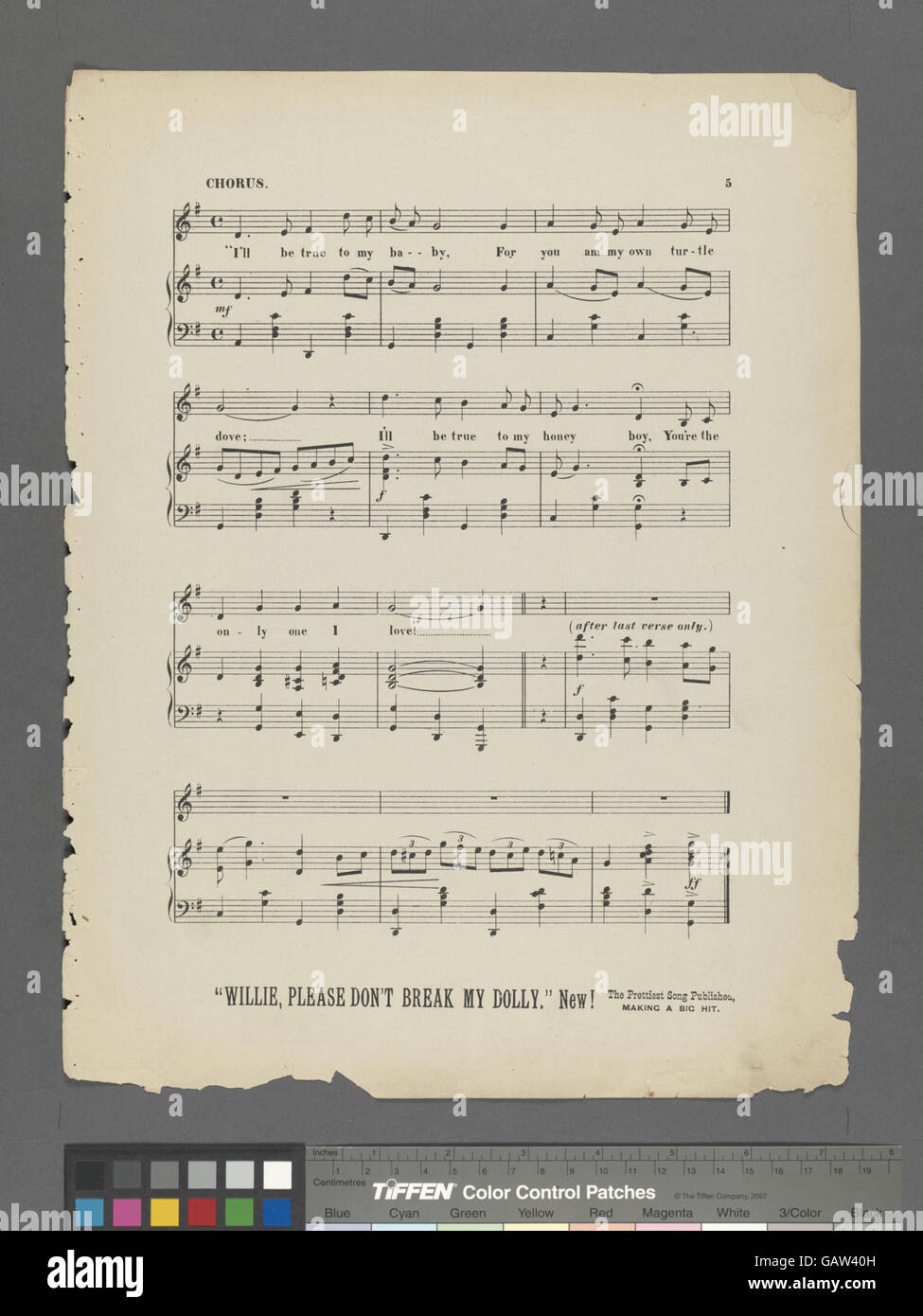 A song expressing loyalty and devotion, centered on a commitment to a ...