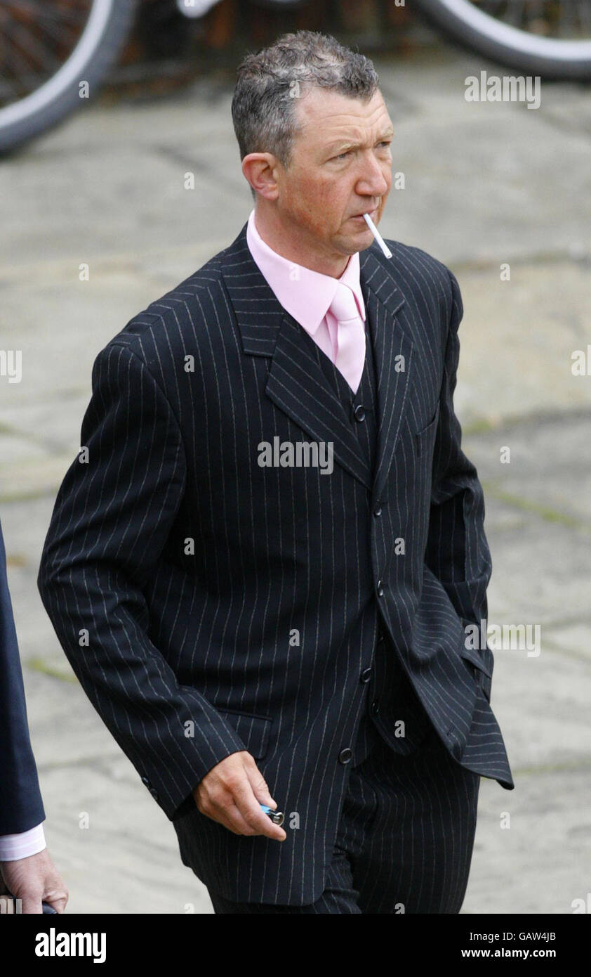 Sergeant Russell Price arrives at Winchester Crown Court to stand trial ...