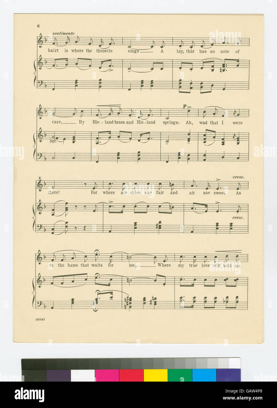 'My hame is where the heather blooms' expresses a deep attachment to ...