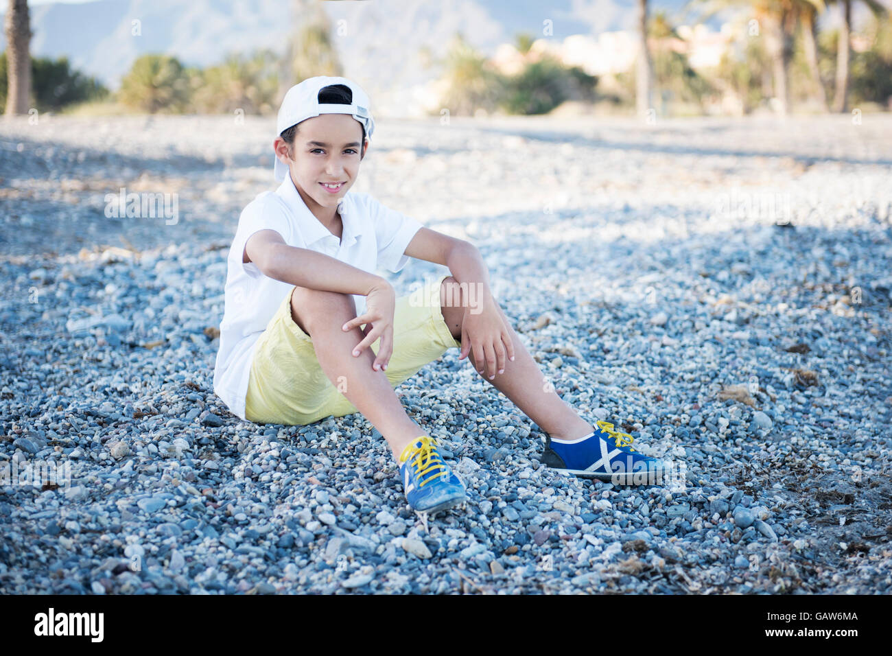 Portrait of a cute boy Stock Photo - Alamy