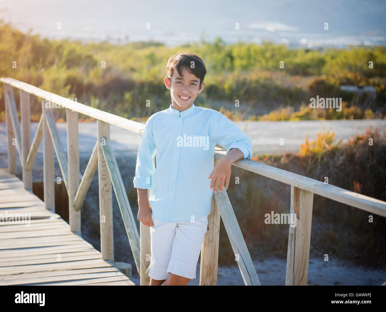Portrait of a cute boy Stock Photo - Alamy