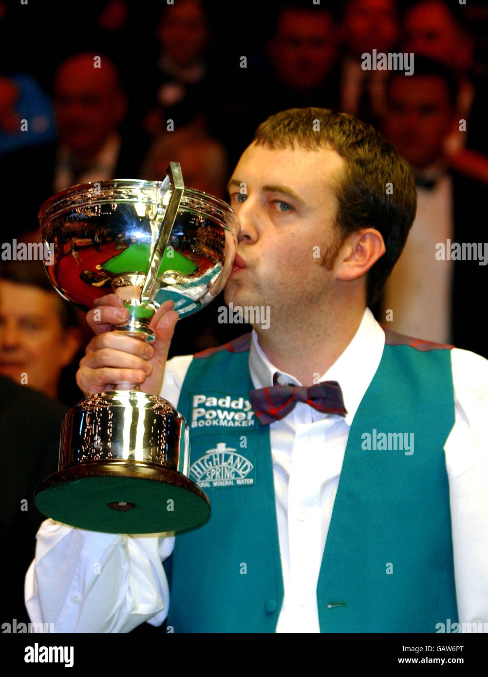 Snooker - Embassy World Championship - Final. Mark Williams celebrates ...