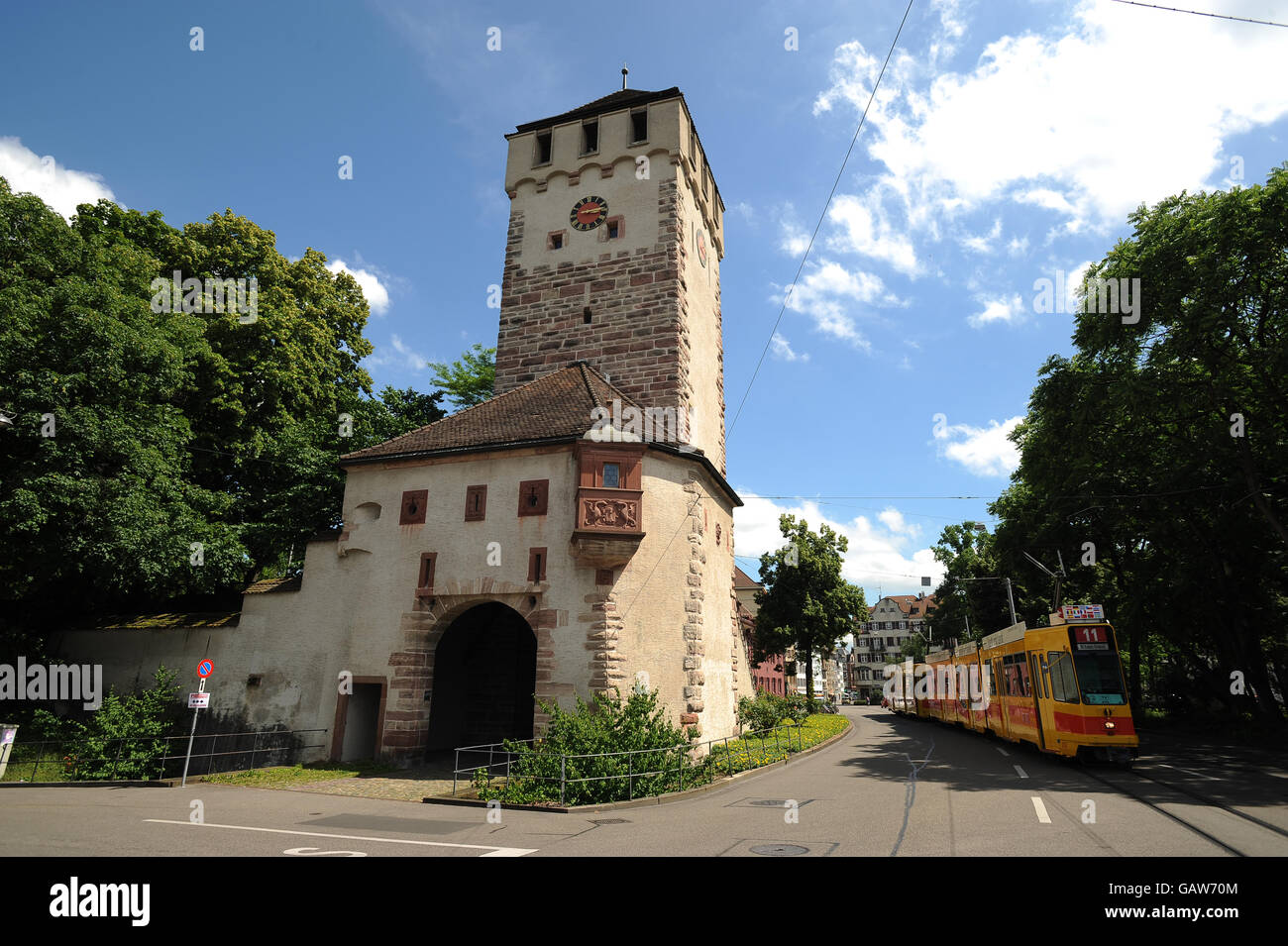 Basel city gates hi-res stock photography and images - Alamy