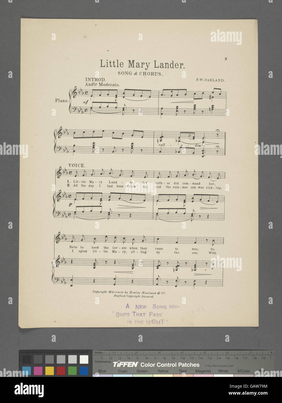 This image likely portrays a young girl named Mary Lander, capturing a ...