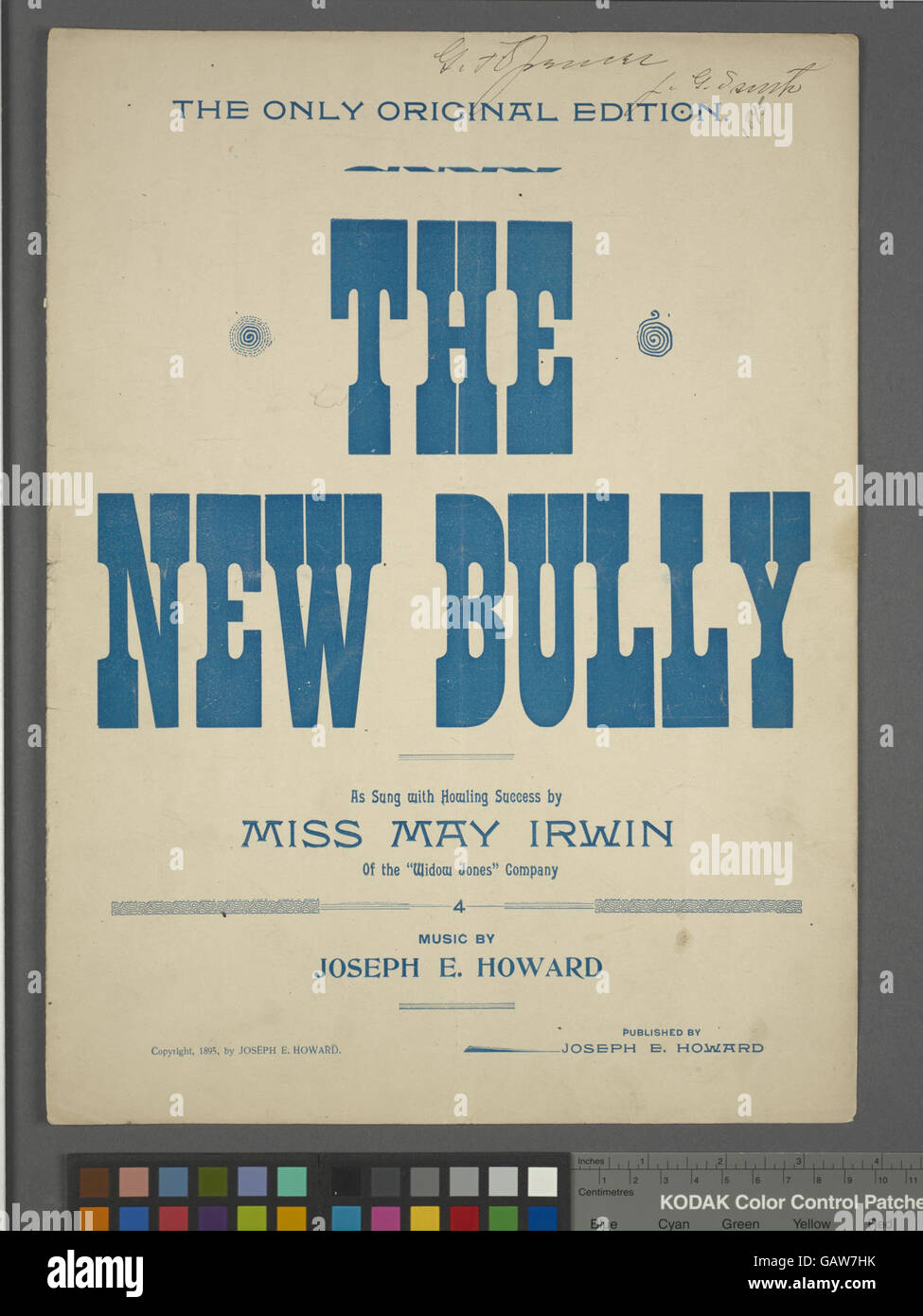 An artwork titled 'The New Bully,' likely depicting a figure or ...
