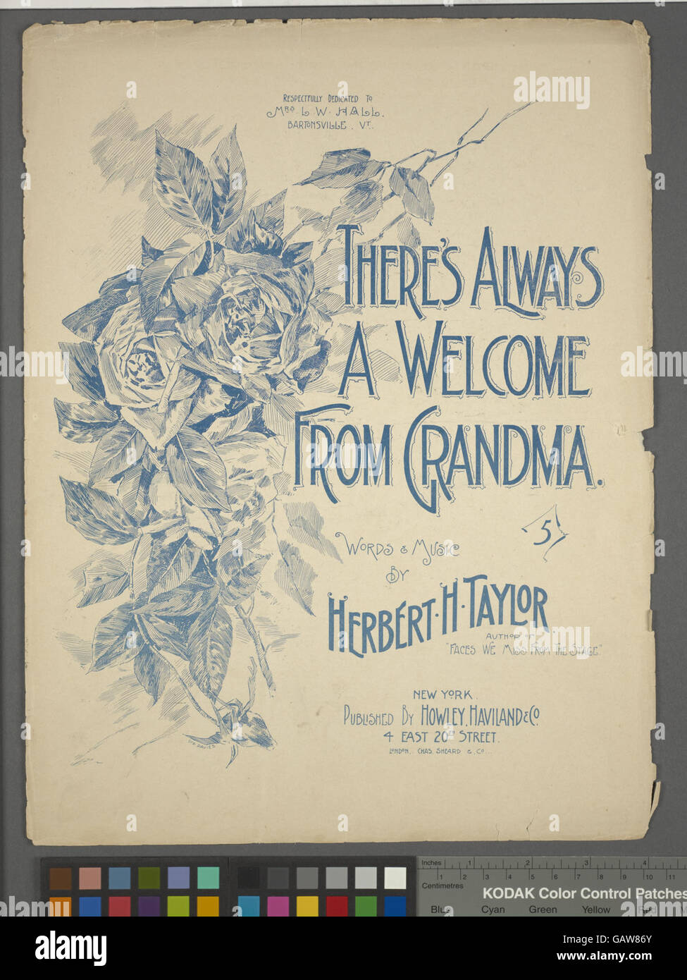 'There's Always a Welcome from Grandma' is a sentimental song ...