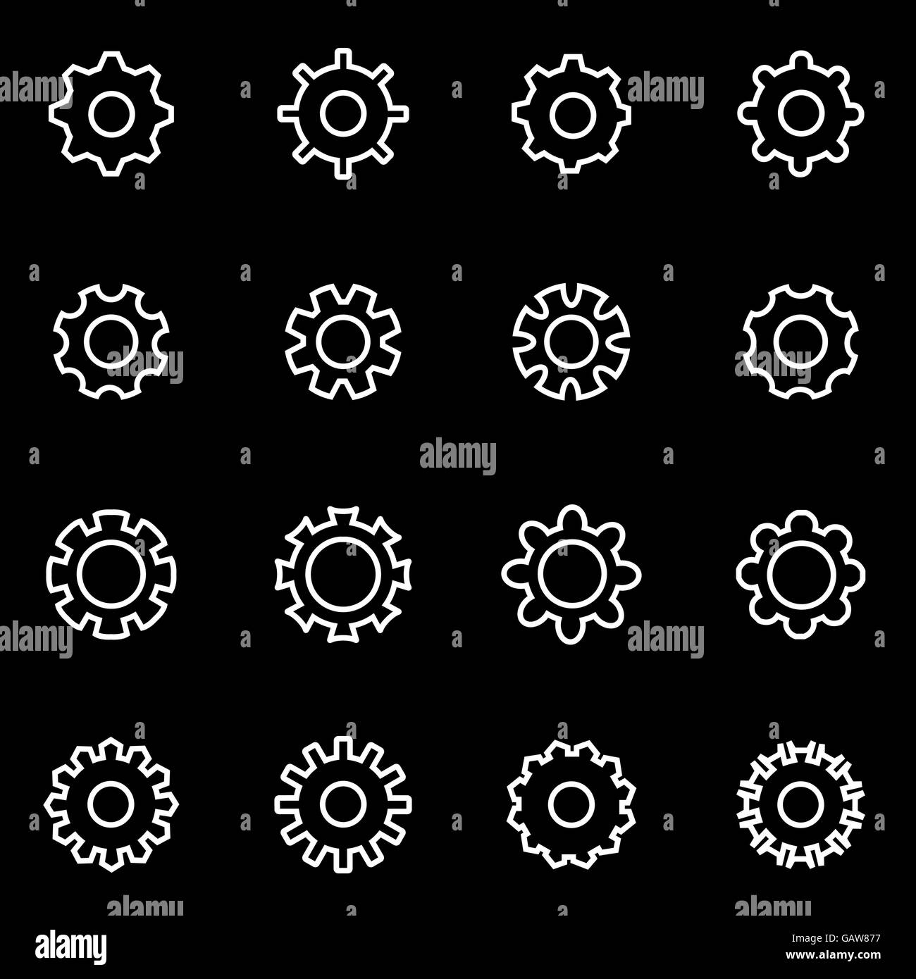 Line gear Black and White Stock Photos & Images - Alamy