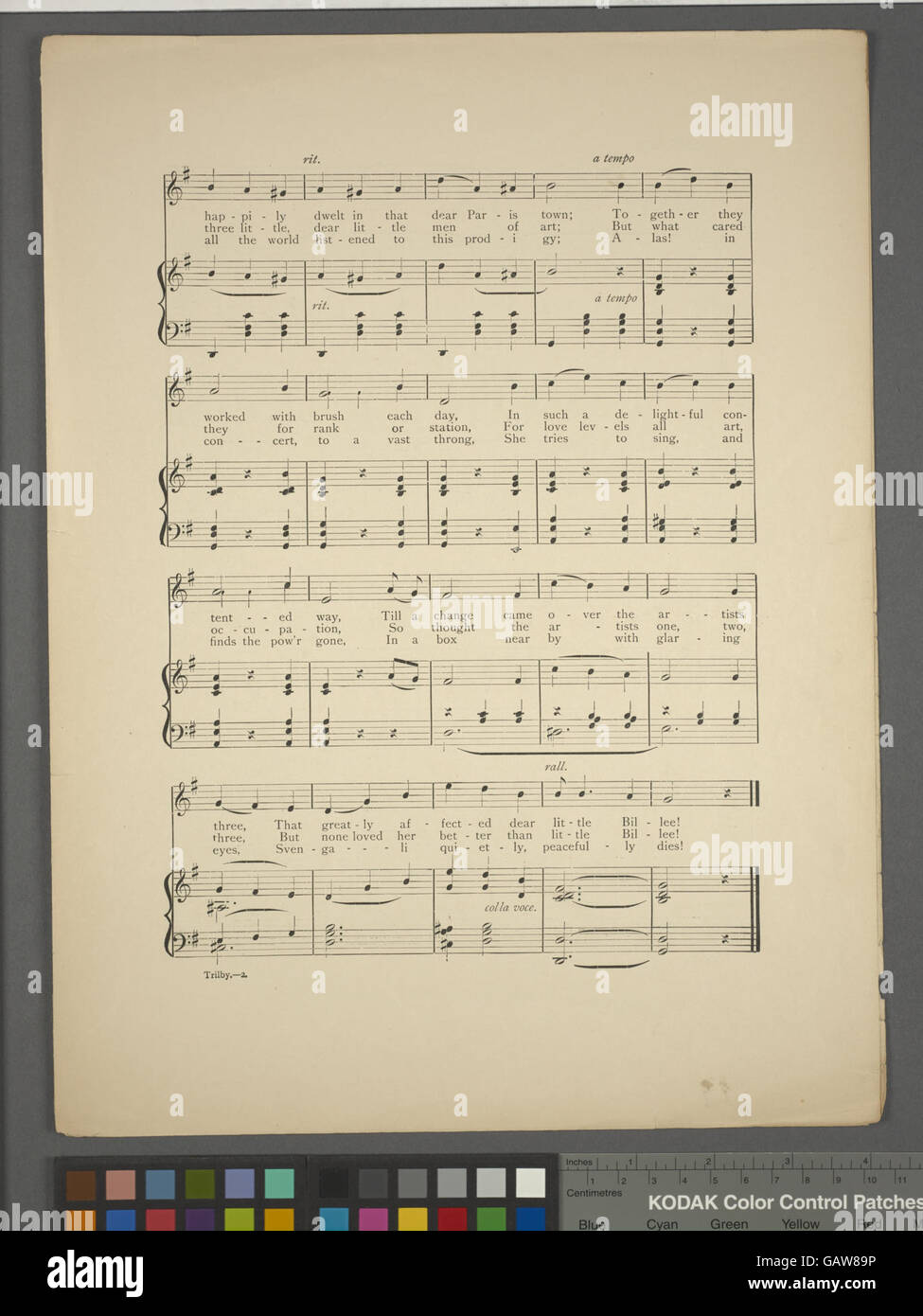 Referring to the 1894 novel 'Trilby' by George du Maurier, this title ...