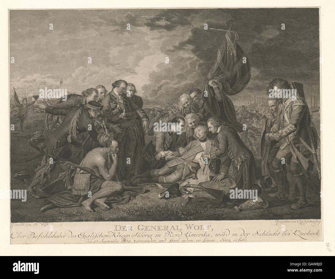 General James Wolfe, a British Army officer known for his victory in ...