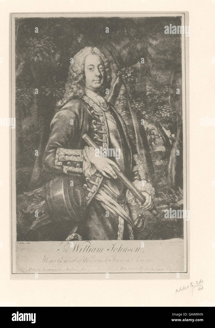 Sir William Johnson High Resolution Stock Photography and Images - Alamy