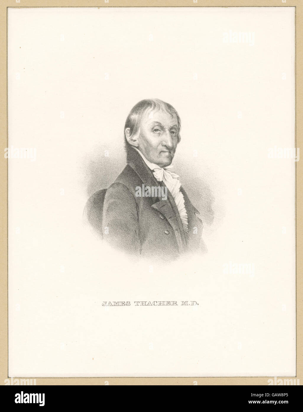 Dr. James Thacher was a prominent physician and author, known for his ...