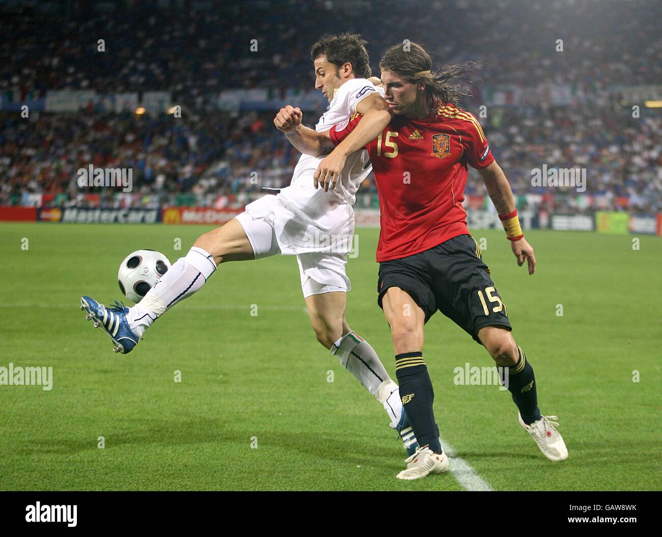 Soccer - UEFA European Championship 2008 - Quarter Final - Spain v ...