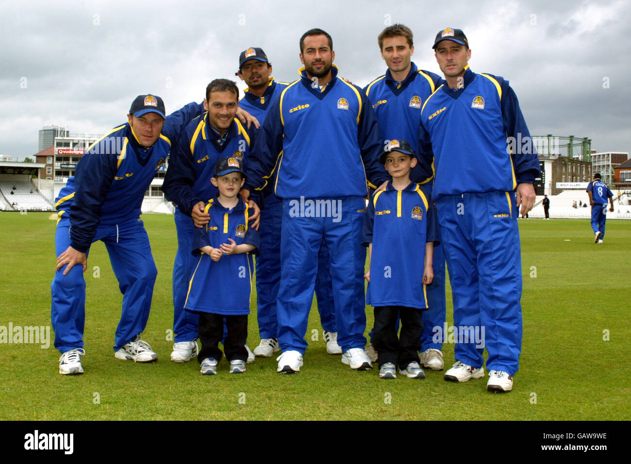 (L-R) Surrey Lions Ian Ward, Mark Ramprakash, Azhar Mahmood, Adam ...