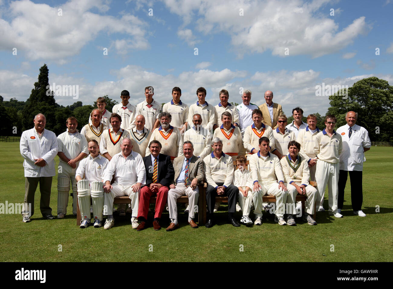 Cricket - Charity Event - Belvoir Cricket Club.. The Duke of Rutland XI ...