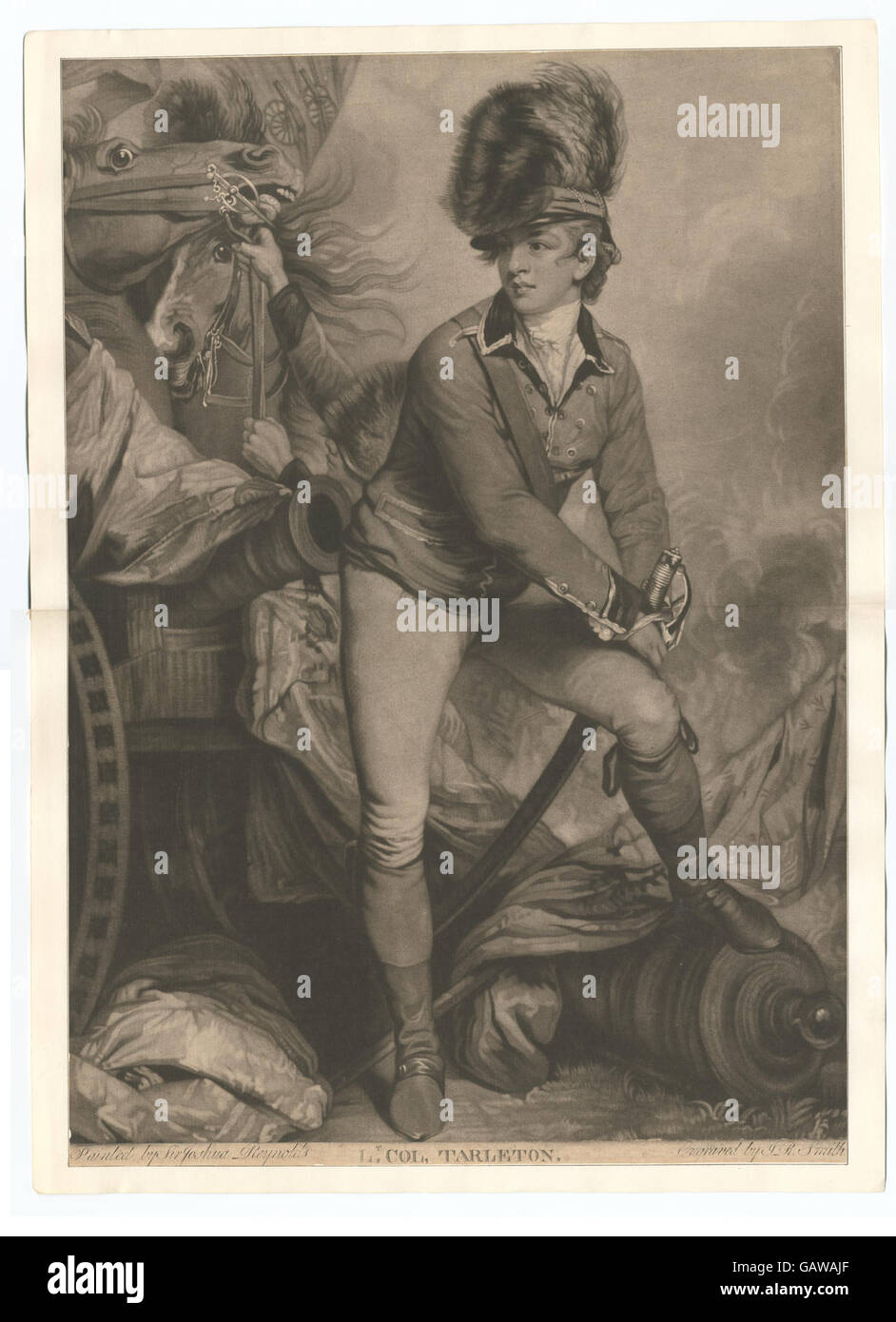 Lt col tarleton hi-res stock photography and images - Alamy