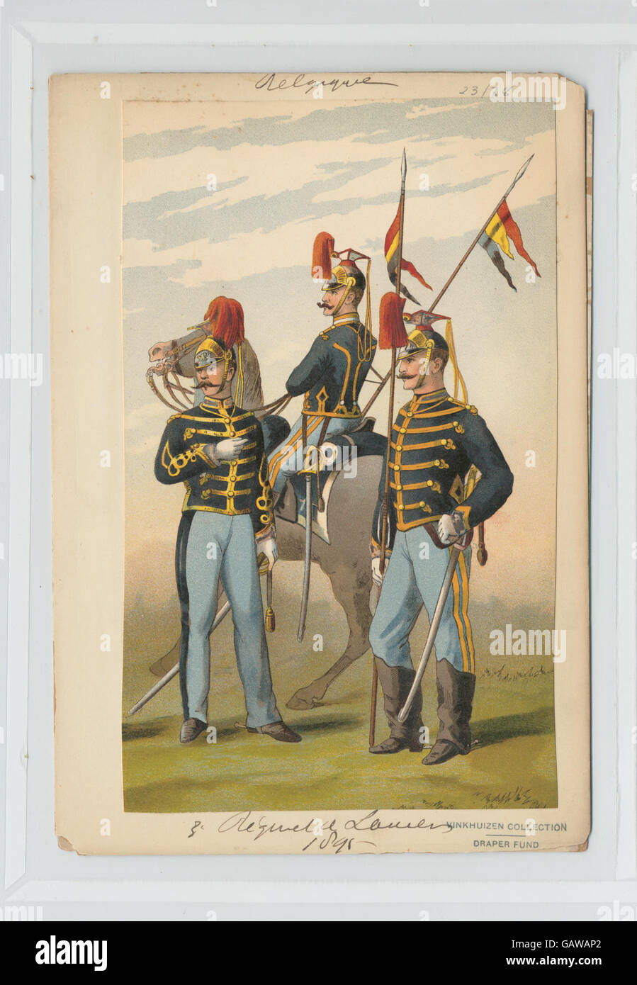 This title refers to the 3rd Regiment of Lancers in 1895, a cavalry ...